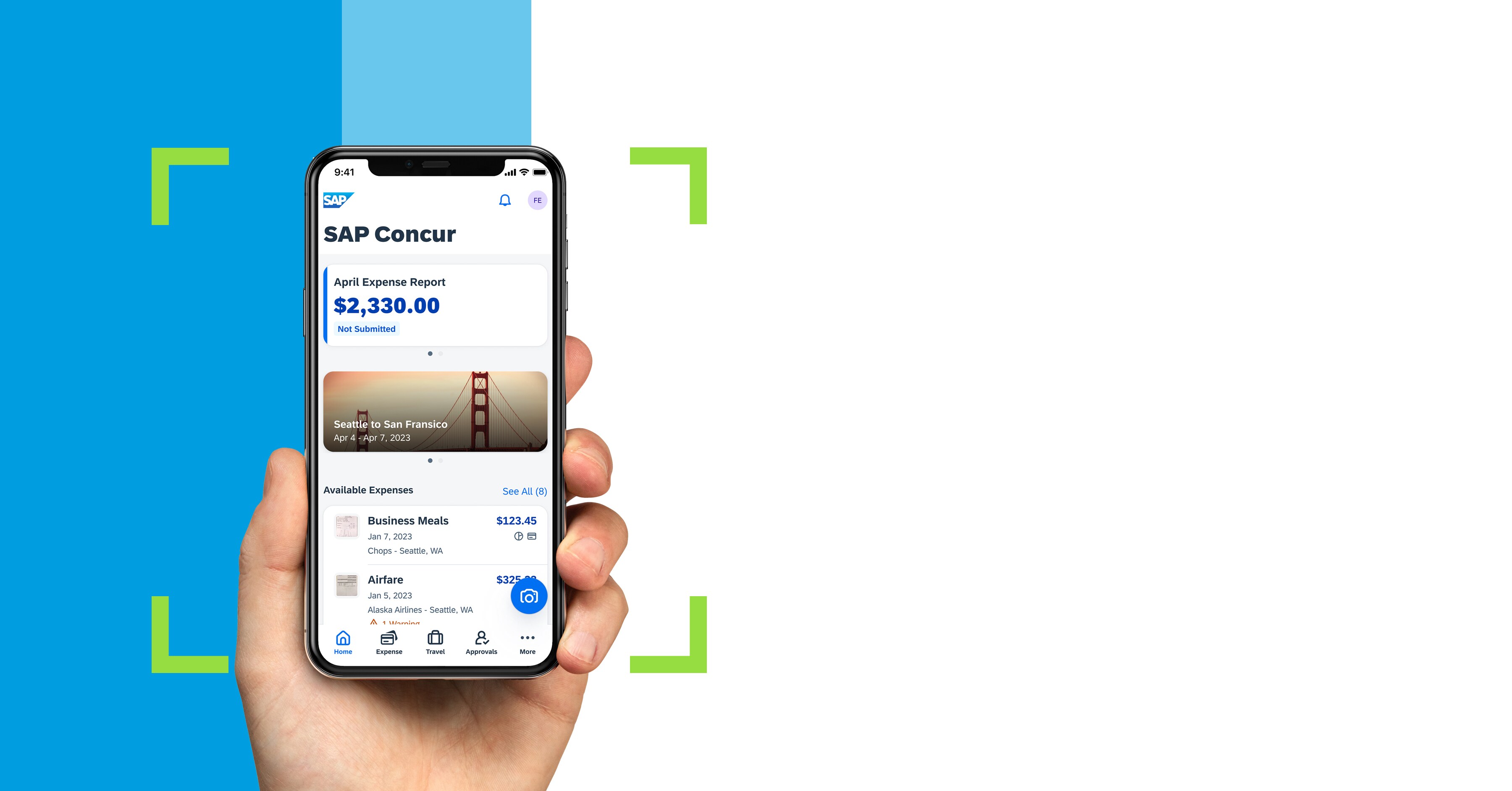 Snap, Tap, and Done: Concur Expense Was Made for Your Business